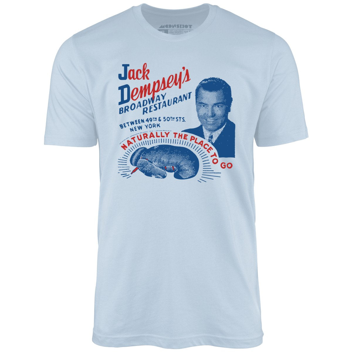 Jack Dempsey's v1 - Manhattan, NY - Vintage Restaurant - Unisex T-Shirt – m00nshot