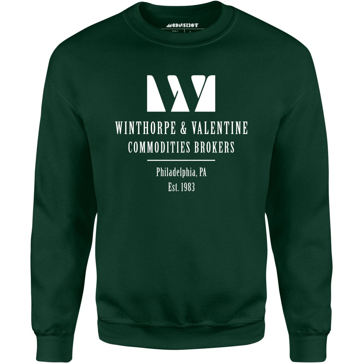 Winthorpe & Valentine Commodities Brokers - Unisex Sweatshirt – m00nshot