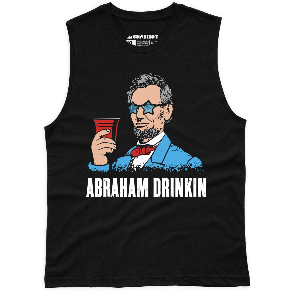 Abraham Drinkin - Unisex Muscle Tank – m00nshot