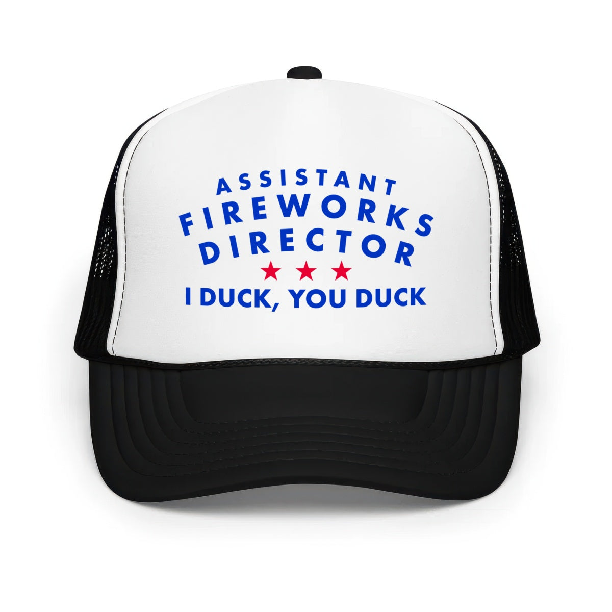 Assistant Fireworks Director - I Duck You Duck - Classic Foam Trucker ...