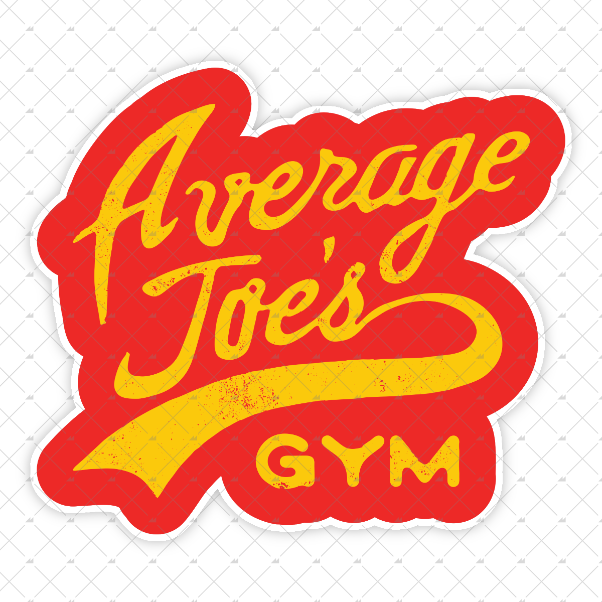 Average Joe's Gym - Sticker – m00nshot