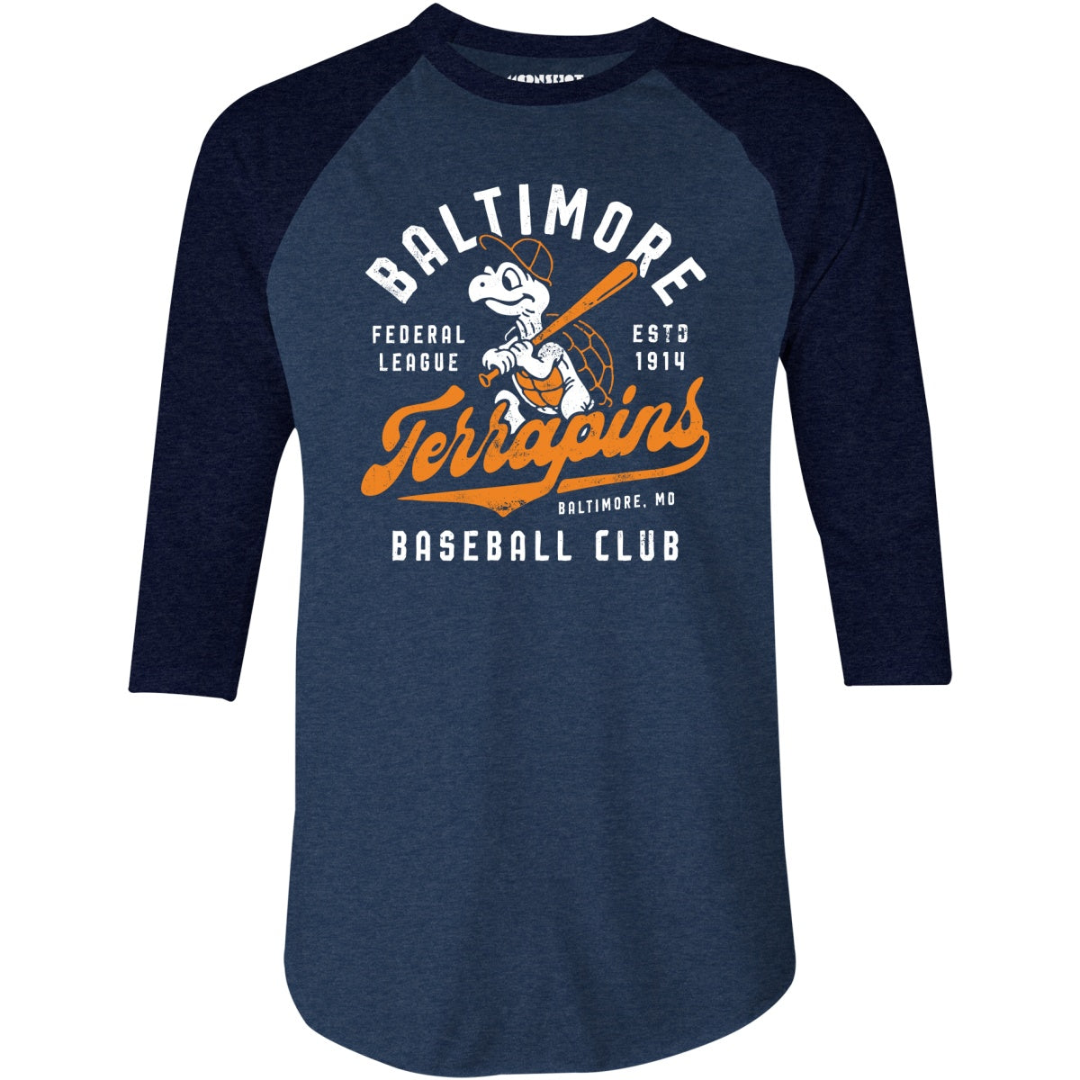 Baltimore Terrapins - Maryland - Vintage Defunct Baseball Teams - 3/4 ...