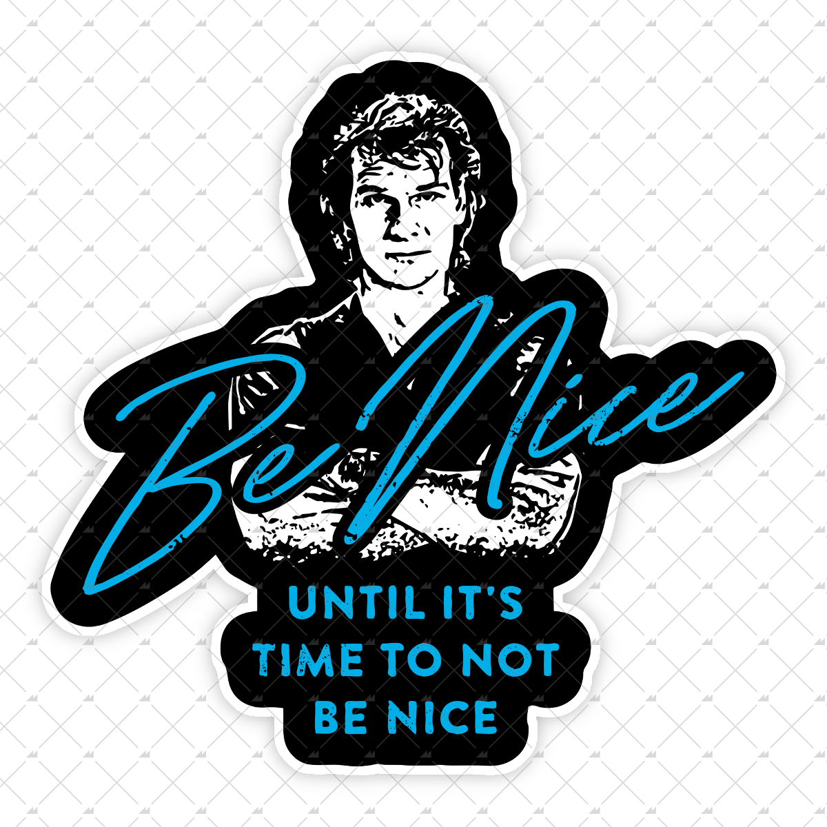 Be Nice - Sticker – m00nshot