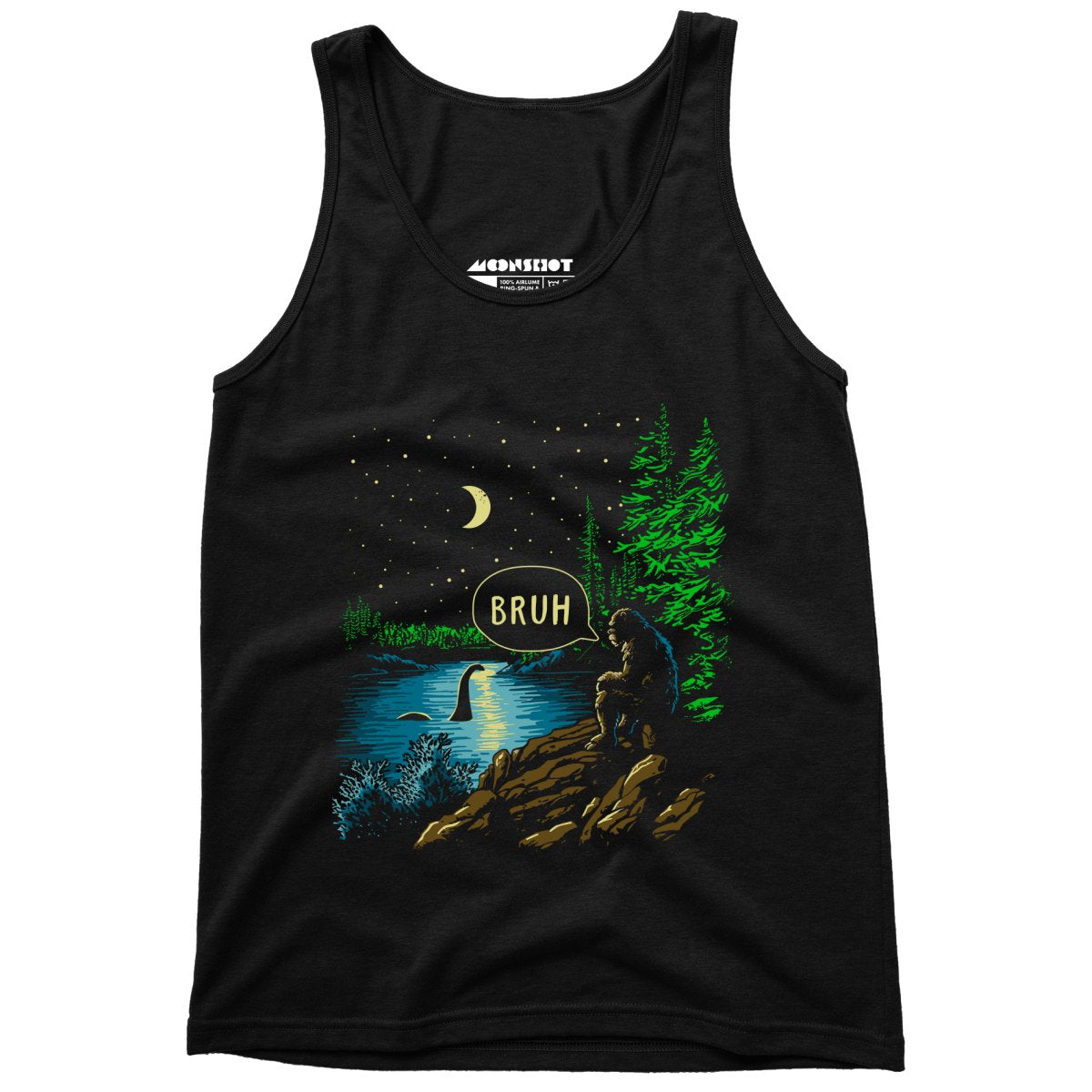 Bigfoot Bruh - Unisex Tank Top – m00nshot
