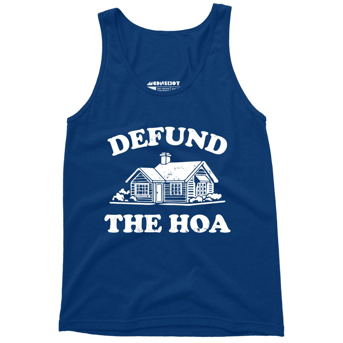 Defund the HOA - Unisex Tank Top – m00nshot