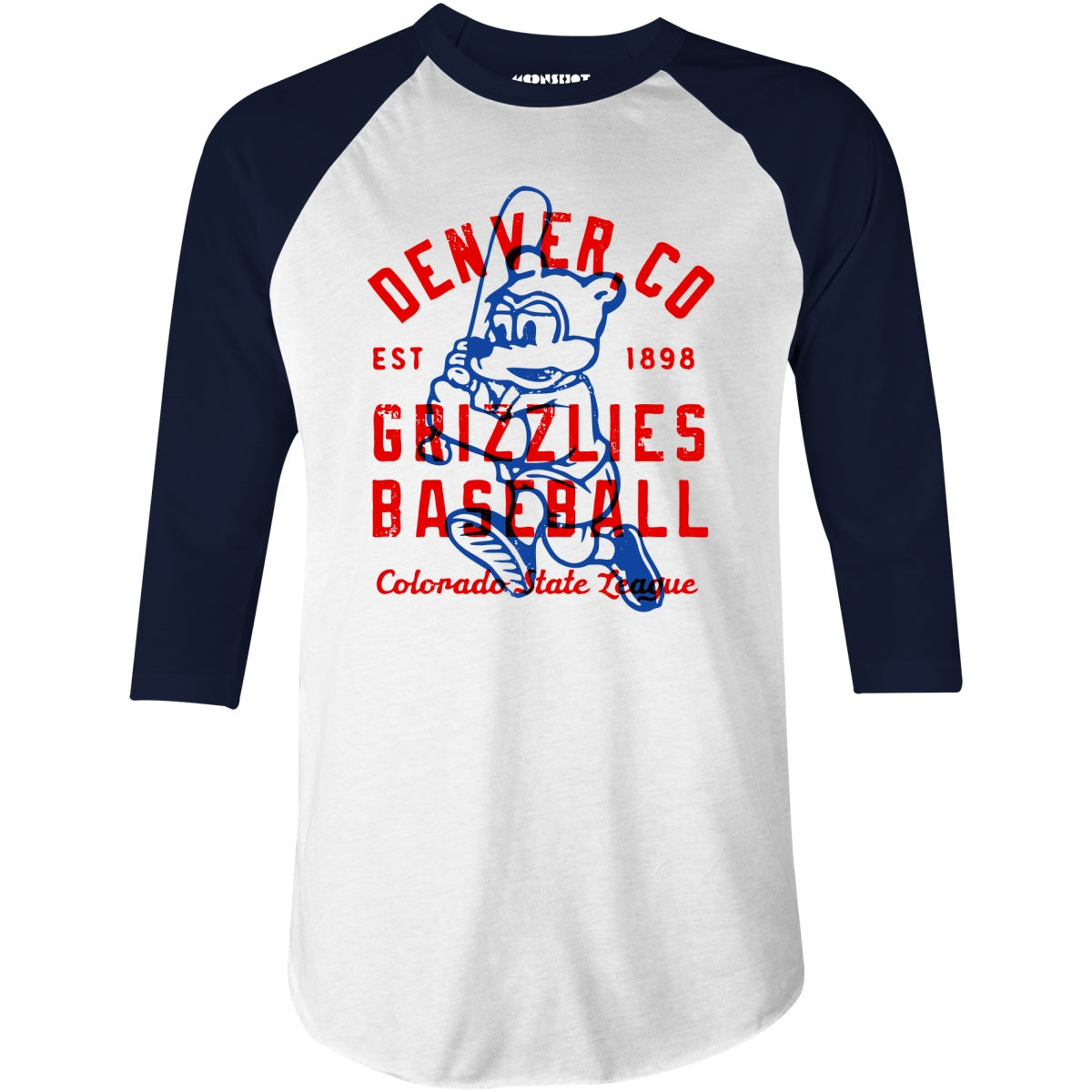 Denver Grizzlies - Colorado - Vintage Defunct Baseball Teams - 3/4 ...