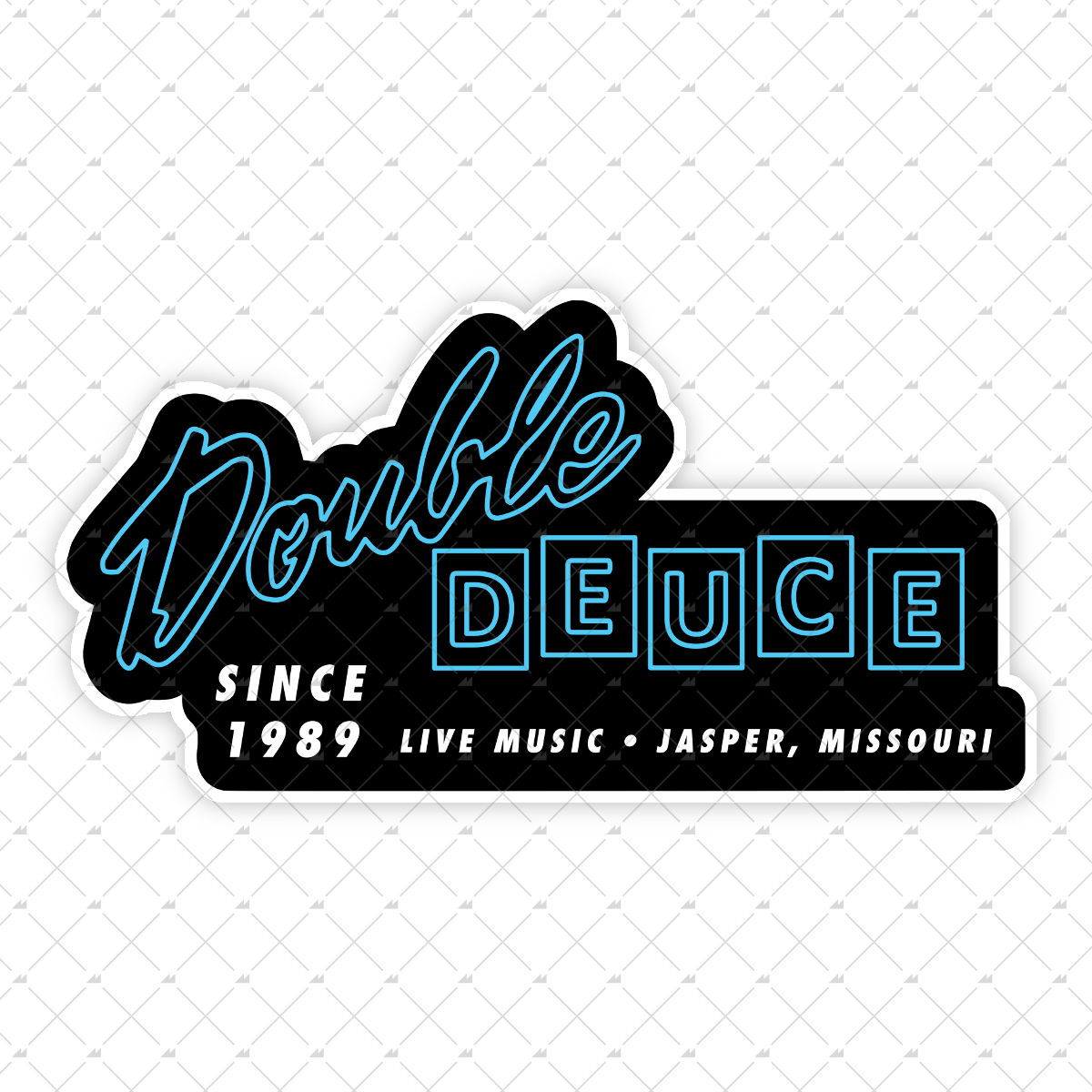 Double Deuce - Sticker – m00nshot