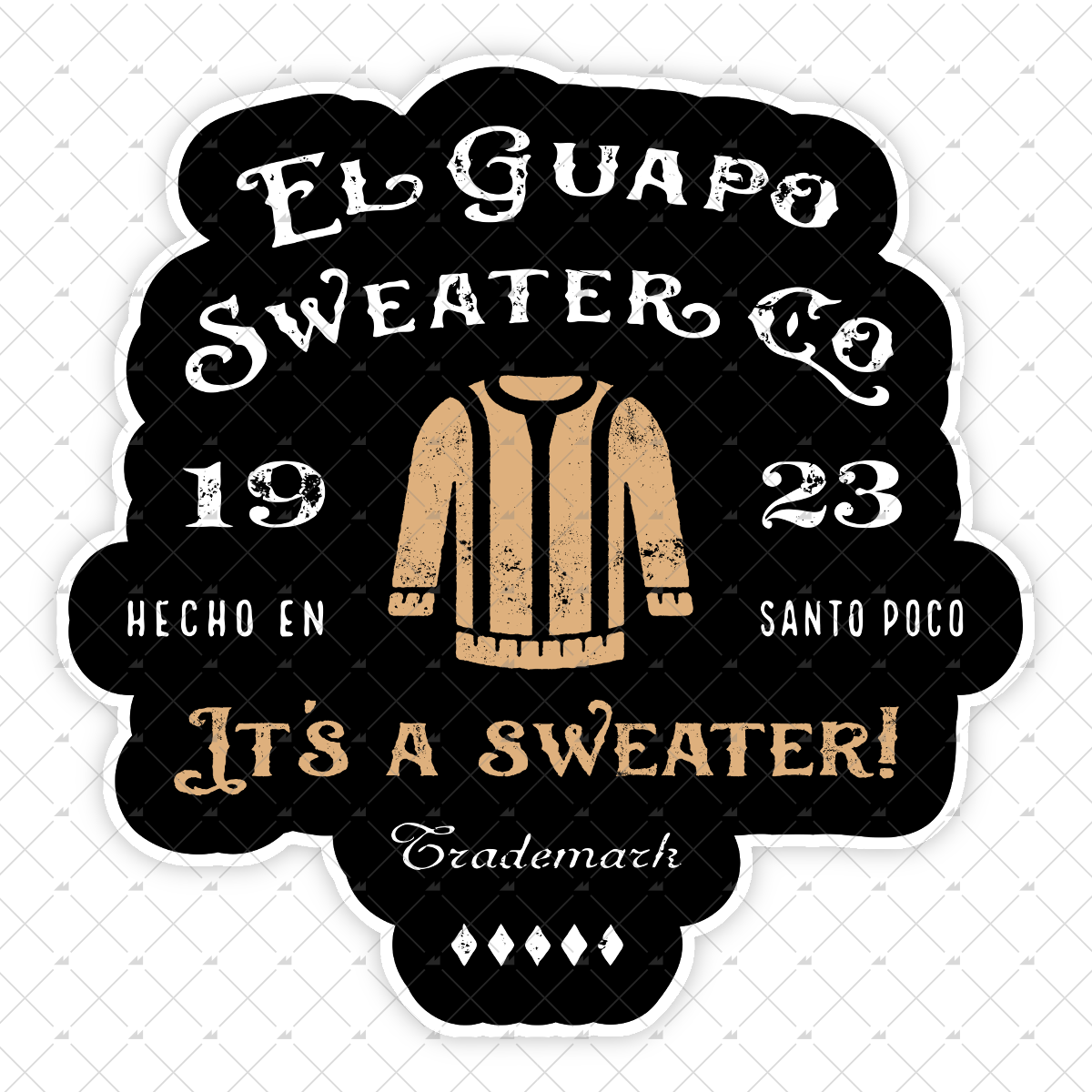 El Guapo Sweater Co. - Sticker – m00nshot