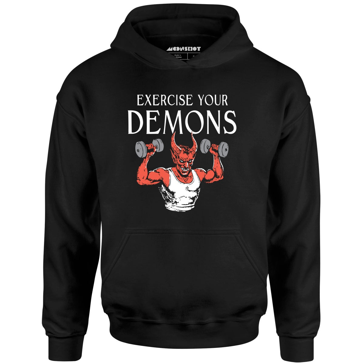 Exercise Your Demons - Unisex Hoodie – m00nshot