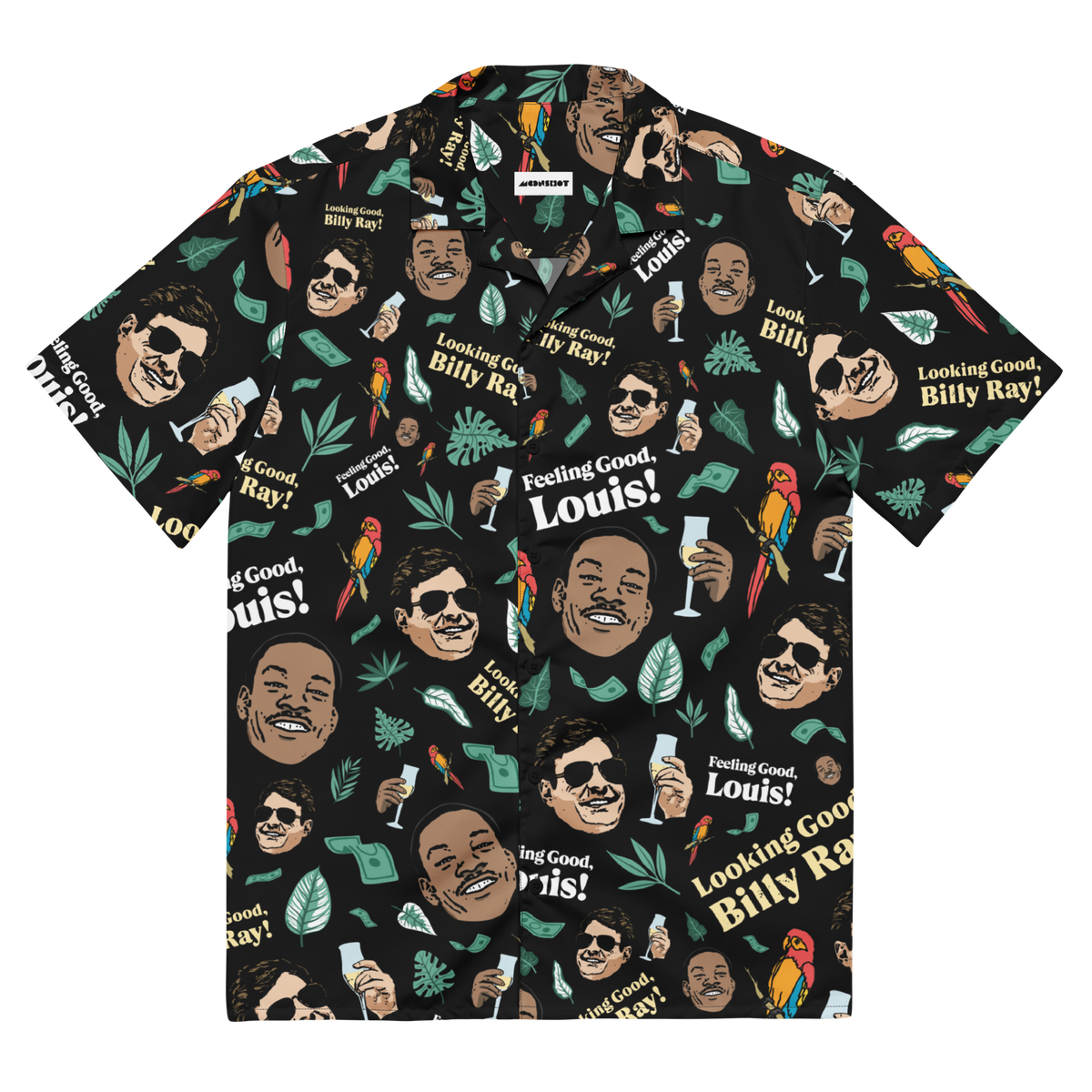 Looking Good Billy Ray Feeling Good Louis - Button Up Shirt – m00nshot