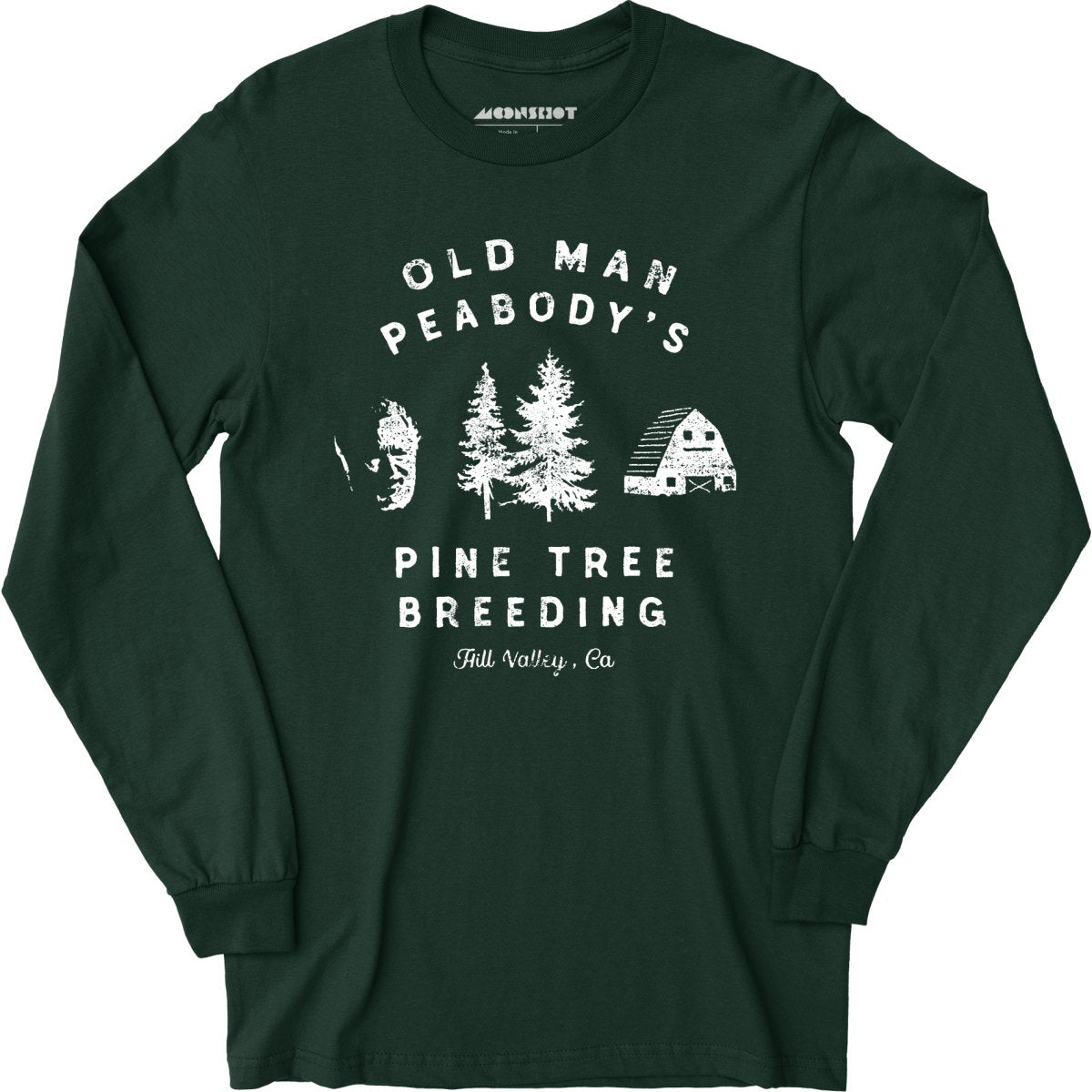 Old Man Peabody's Pine Tree Breeding - Long Sleeve T-Shirt – m00nshot