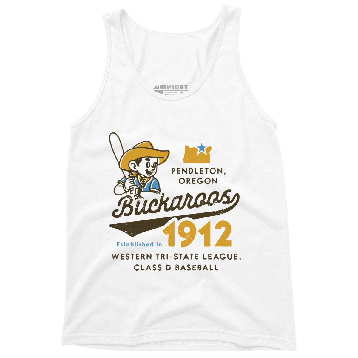 Pendleton Buckaroos - Oregon - Vintage Defunct Baseball Teams - Unisex ...