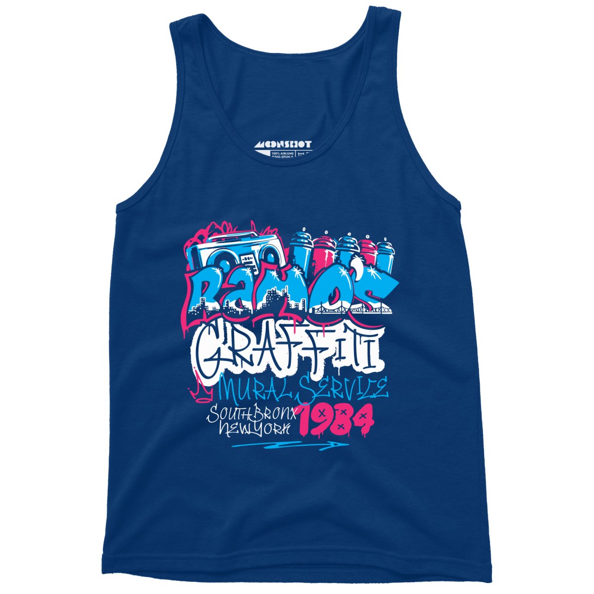 Ramo's Graffiti & Mural Service - Unisex Tank Top – m00nshot