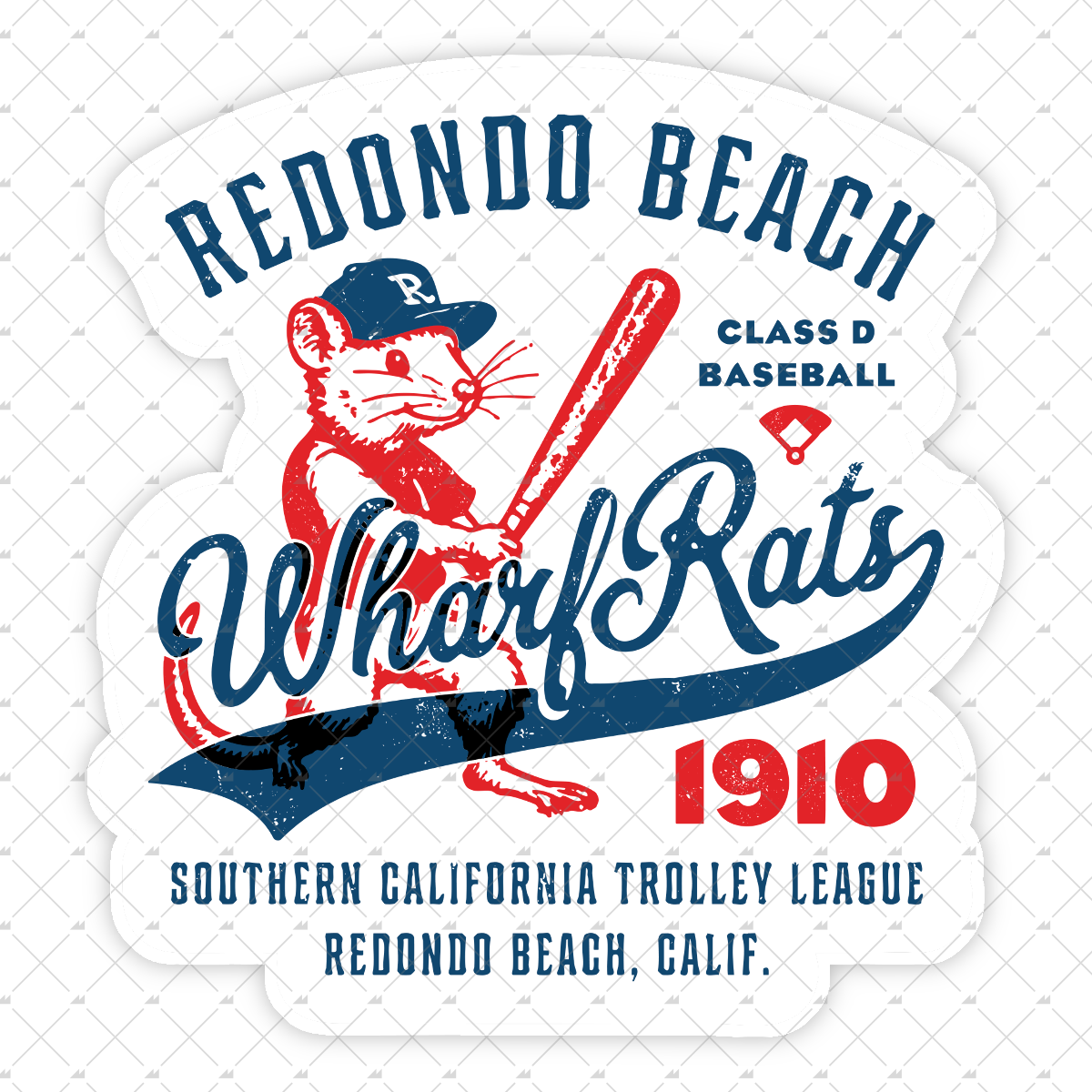 Redondo Beach Wharf Rats - California - Vintage Defunct Baseball Teams ...