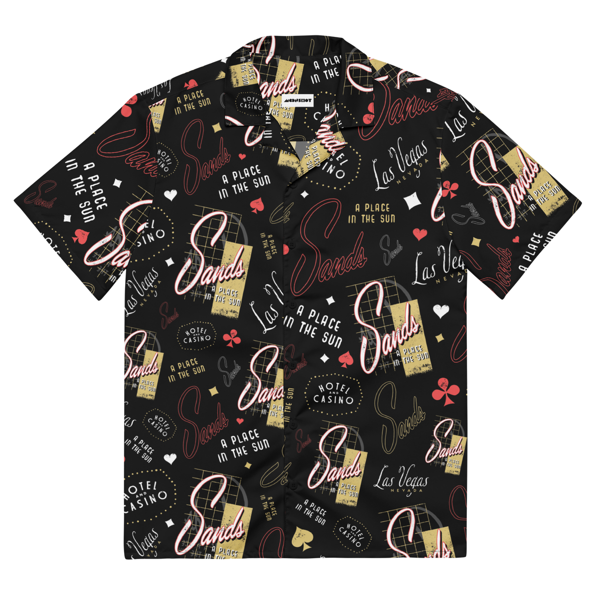 Sands Hotel & Casino - Vintage Las Vegas - Button Up Shirt – m00nshot