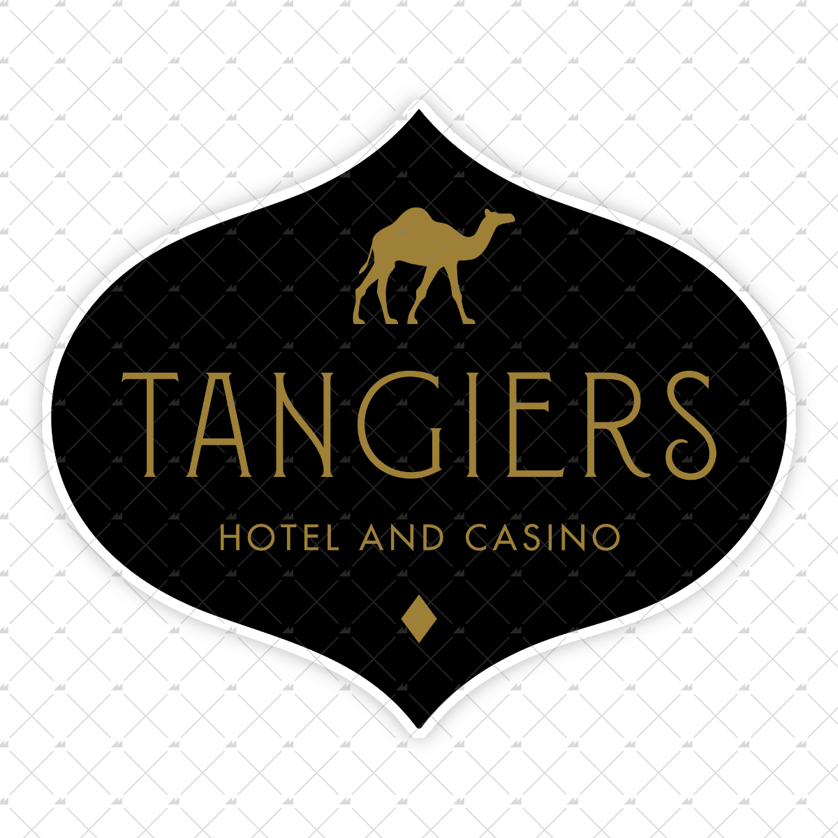 Tangiers Hotel & Casino - Sticker – m00nshot