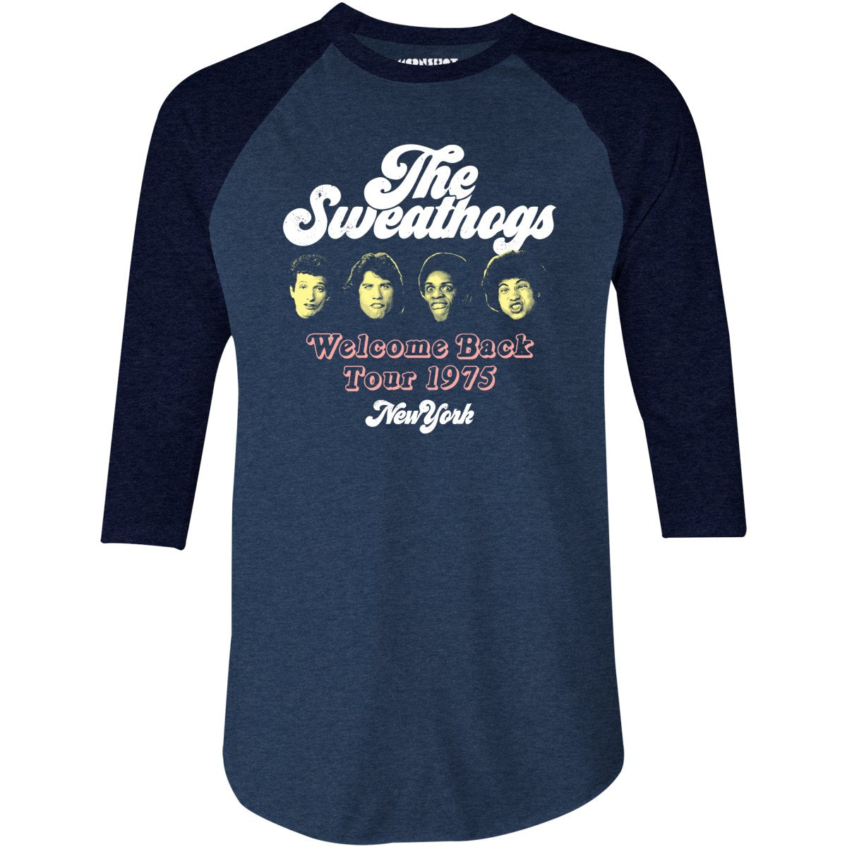 The Sweathogs - 3/4 Sleeve Raglan T-Shirt – m00nshot