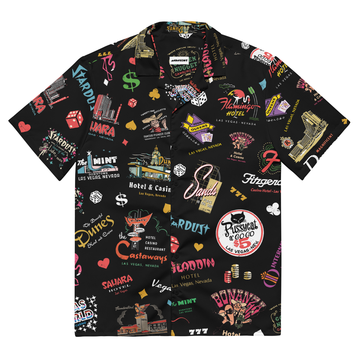 Vintage Las Vegas - Button Up Shirt – m00nshot