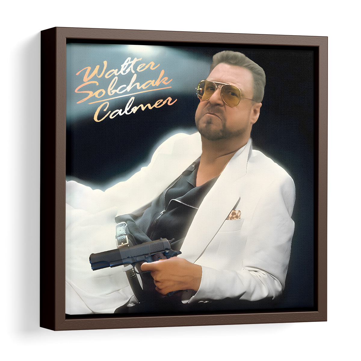 Walter Sobchak Calmer - Canvas Wall Art – m00nshot