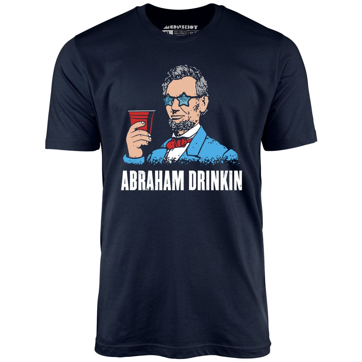 Abraham Drinkin - Unisex T-Shirt – m00nshot