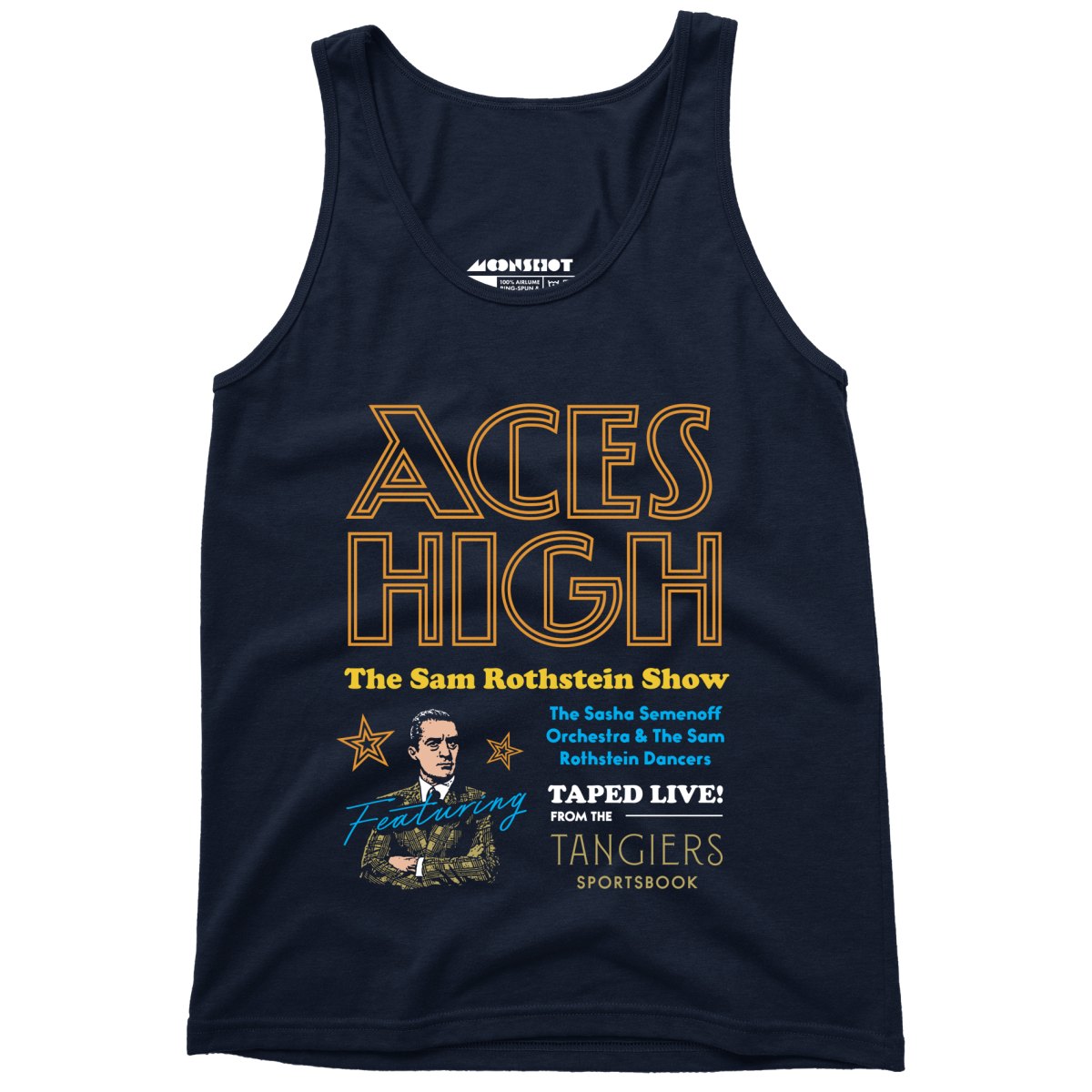 Aces High - Sam Rothstein Show - Unisex Tank Top – m00nshot