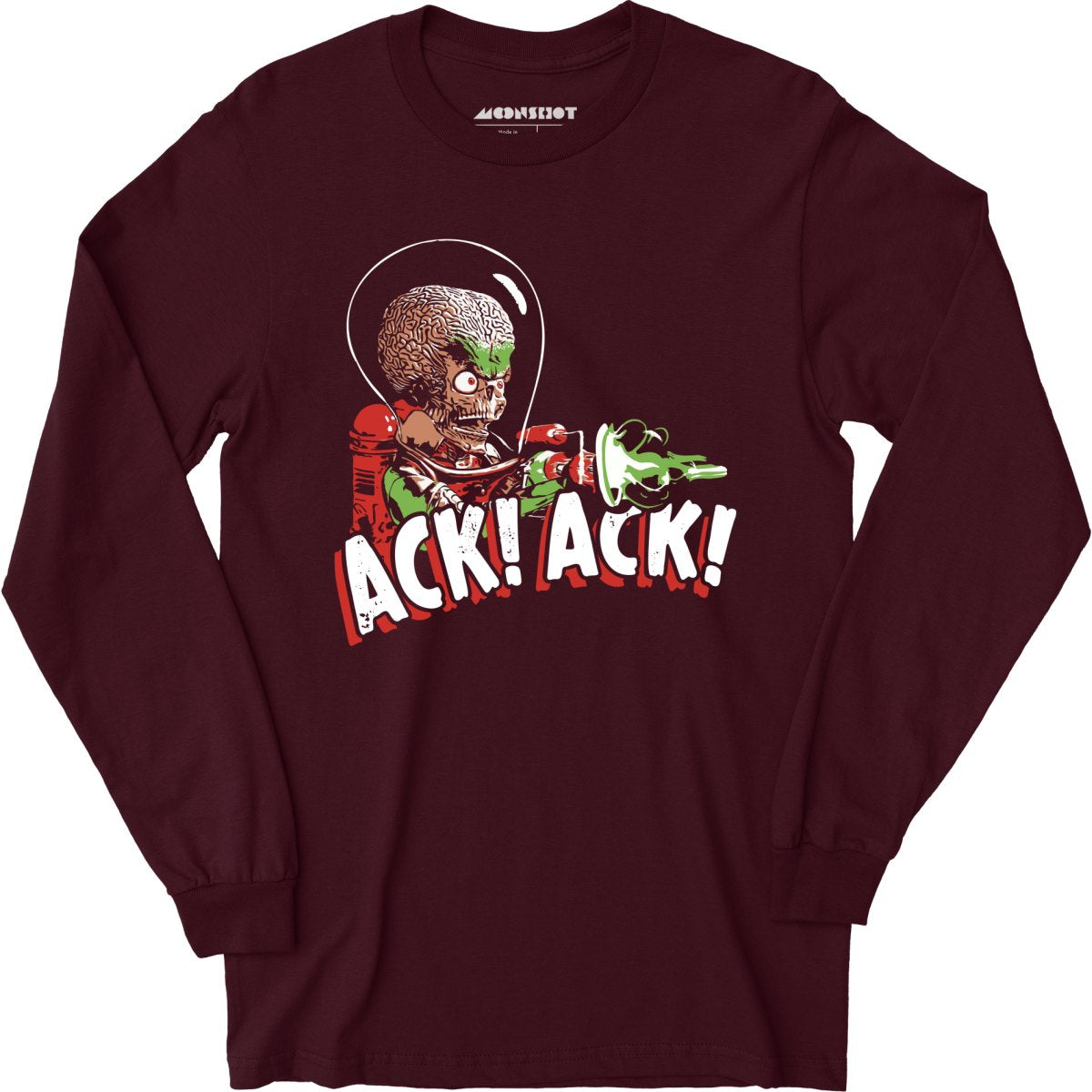 Ack! Ack! - Long Sleeve T-Shirt – m00nshot