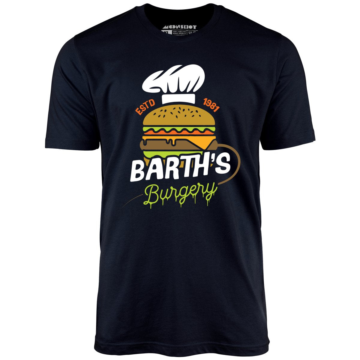 Barth's Burgery - Unisex T-Shirt – m00nshot