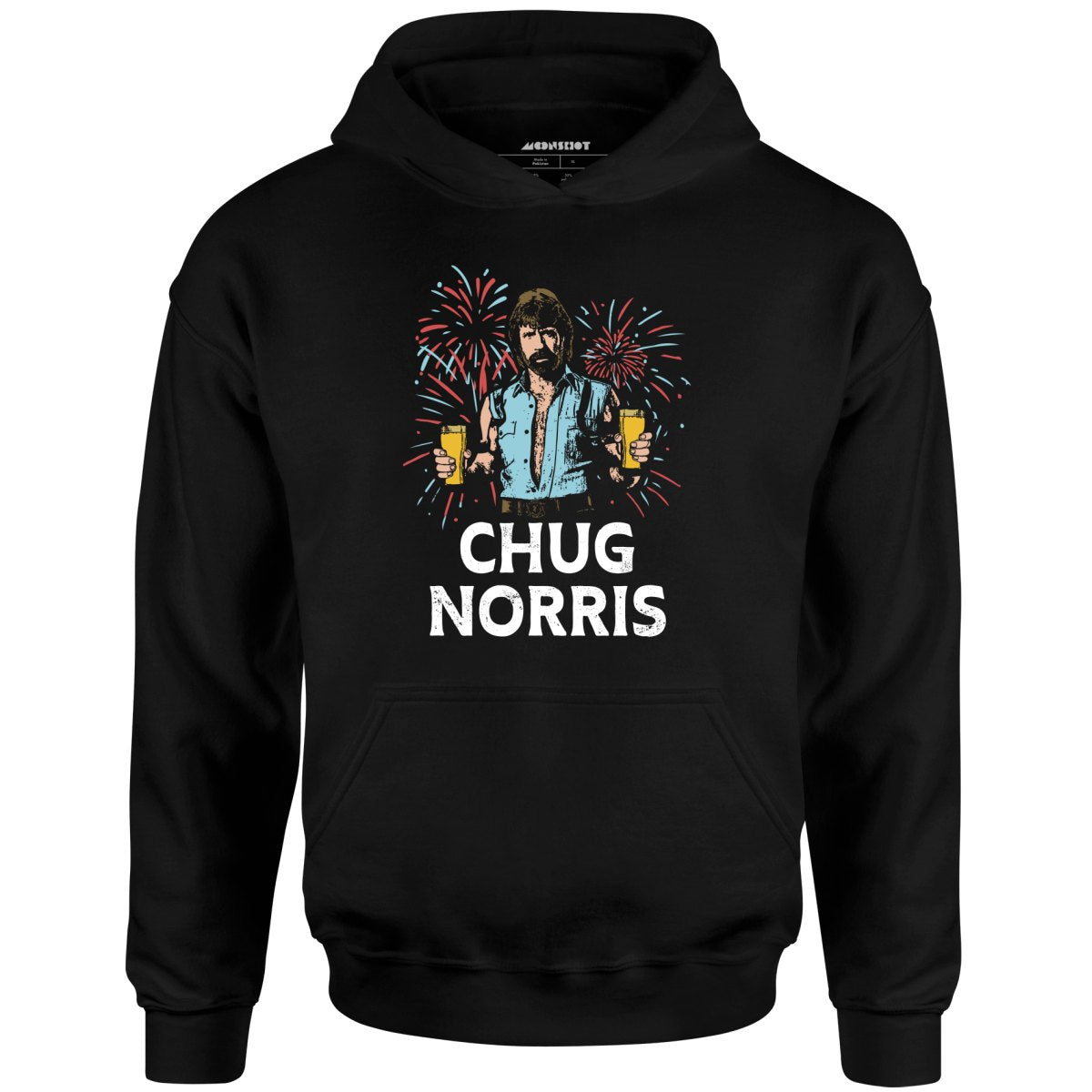 Chug Norris 4th of July - Unisex Hoodie – m00nshot