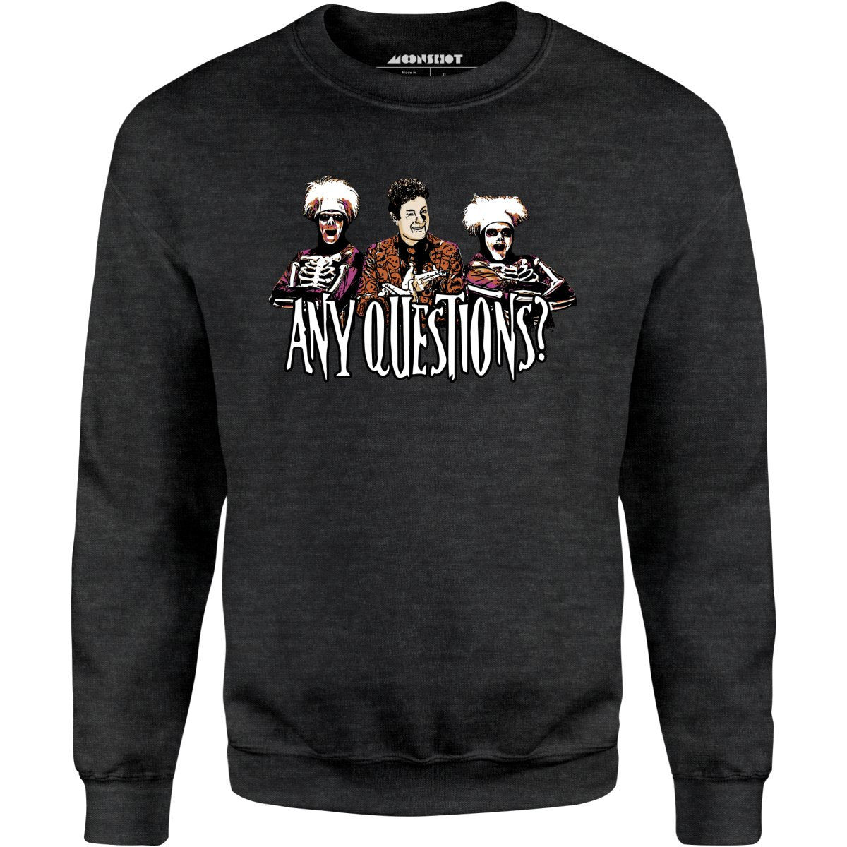 David S. Pumpkins - Any Questions? - Unisex Sweatshirt – m00nshot