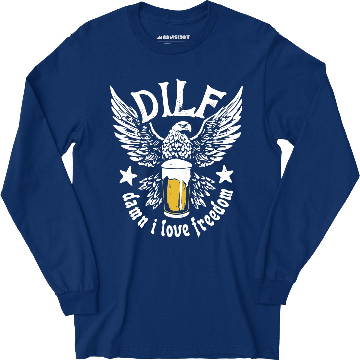 DILF - Damn I Love Freedom - Long Sleeve T-Shirt – m00nshot