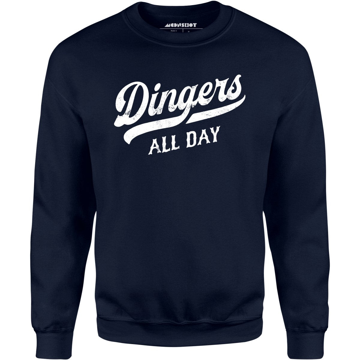 Dingers All Day - Unisex Sweatshirt – m00nshot
