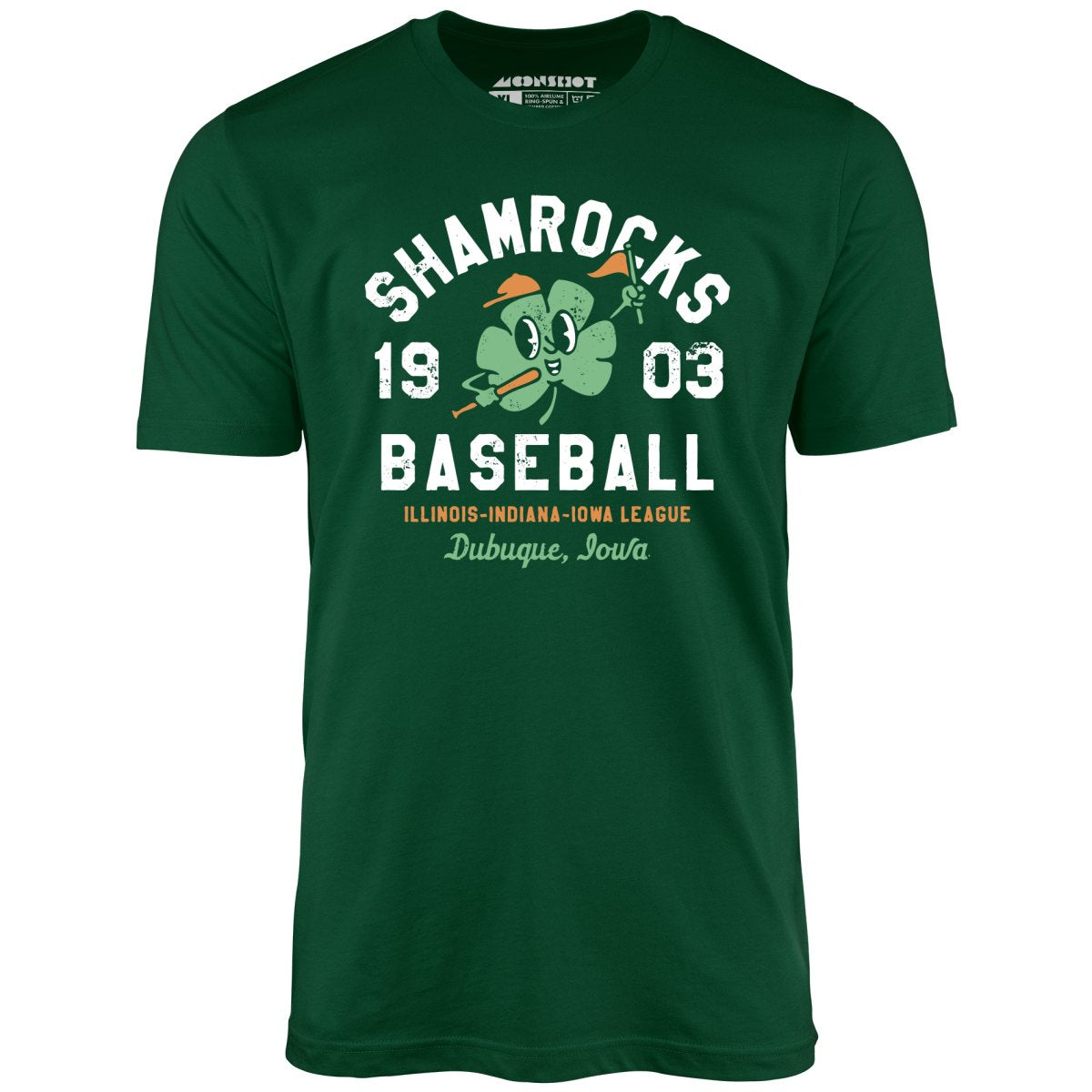 Dubuque Shamrocks - Iowa - Vintage Defunct Baseball Teams - Unisex T ...
