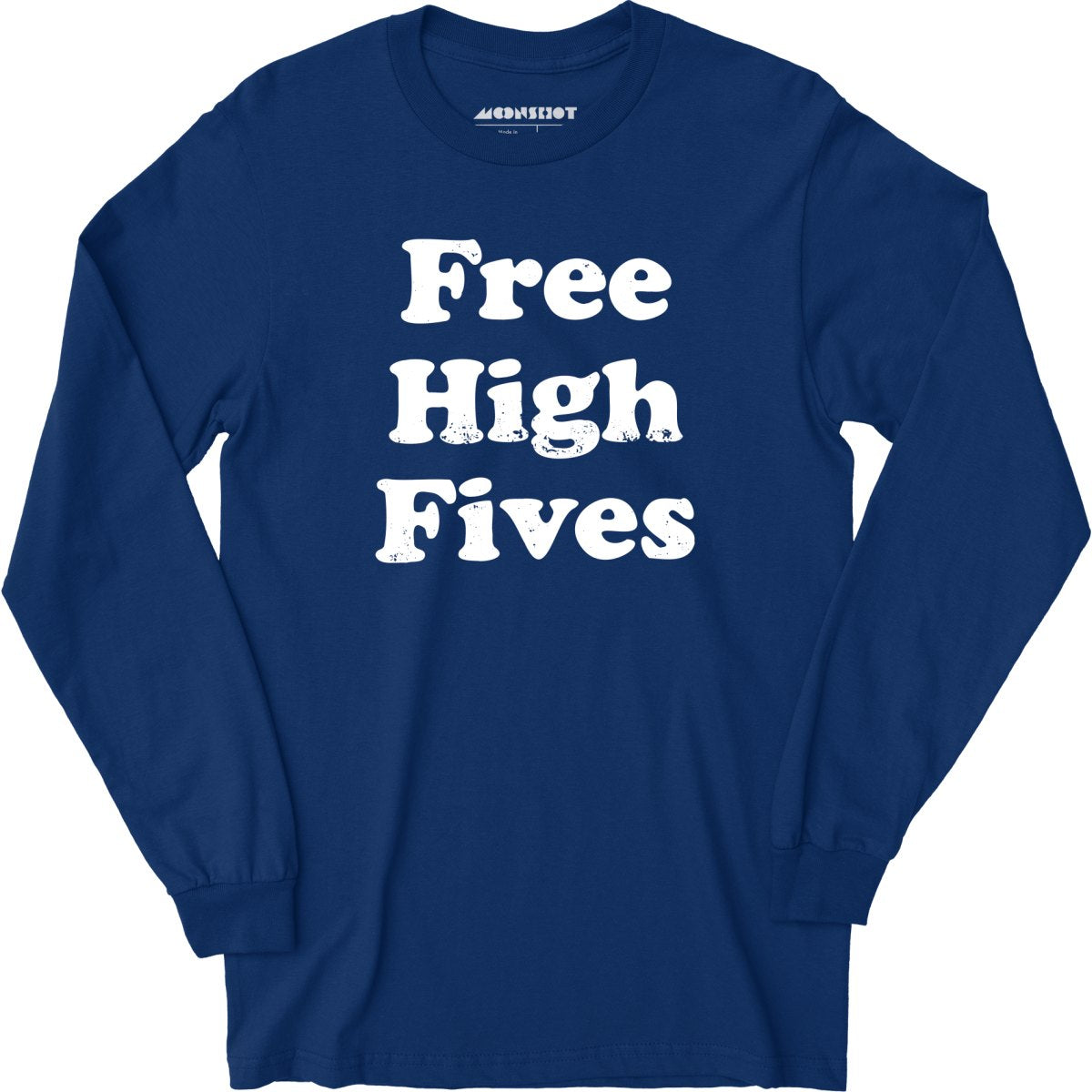 Free High Fives - Long Sleeve T-Shirt – m00nshot