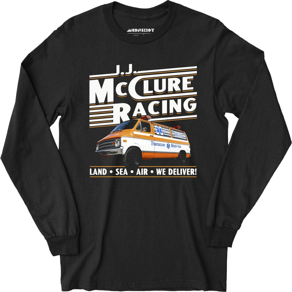 J.J. McClure Racing - Long Sleeve T-Shirt – m00nshot