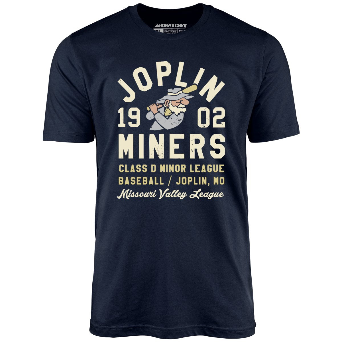 Joplin Miners - Missouri - Vintage Defunct Baseball Teams - Unisex T ...