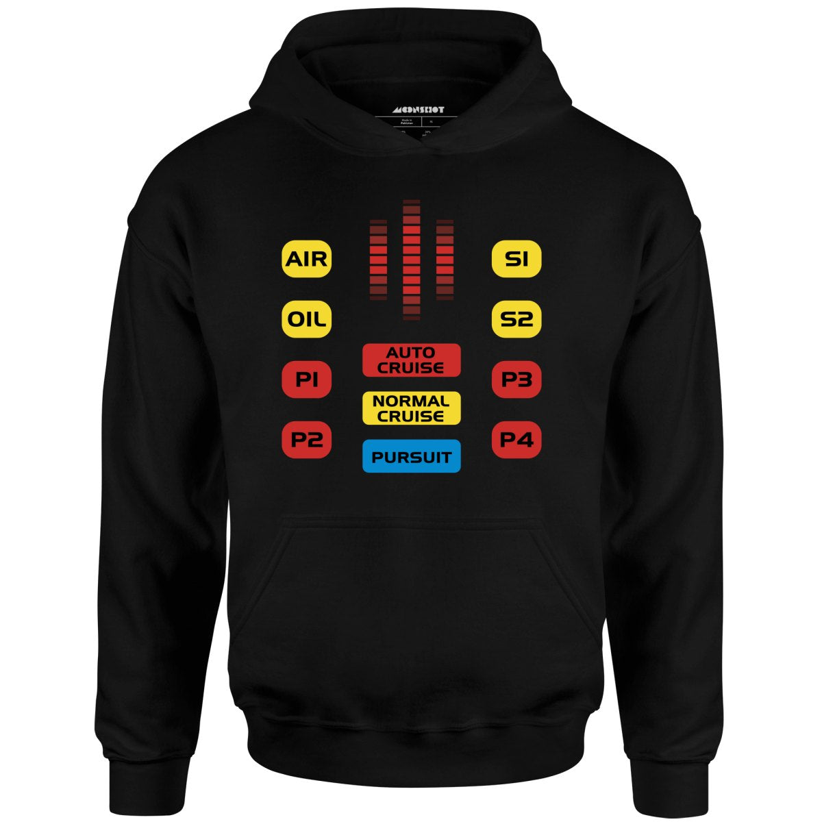Knight Rider KITT Console - Unisex Hoodie – m00nshot