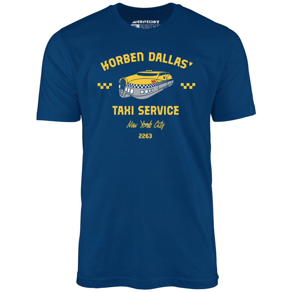 Korben Dallas Taxi Service - Fifth Element - Unisex T-Shirt – m00nshot