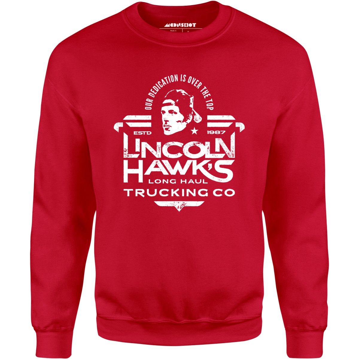 Lincoln Hawk's Trucking Co. - Unisex Sweatshirt – m00nshot