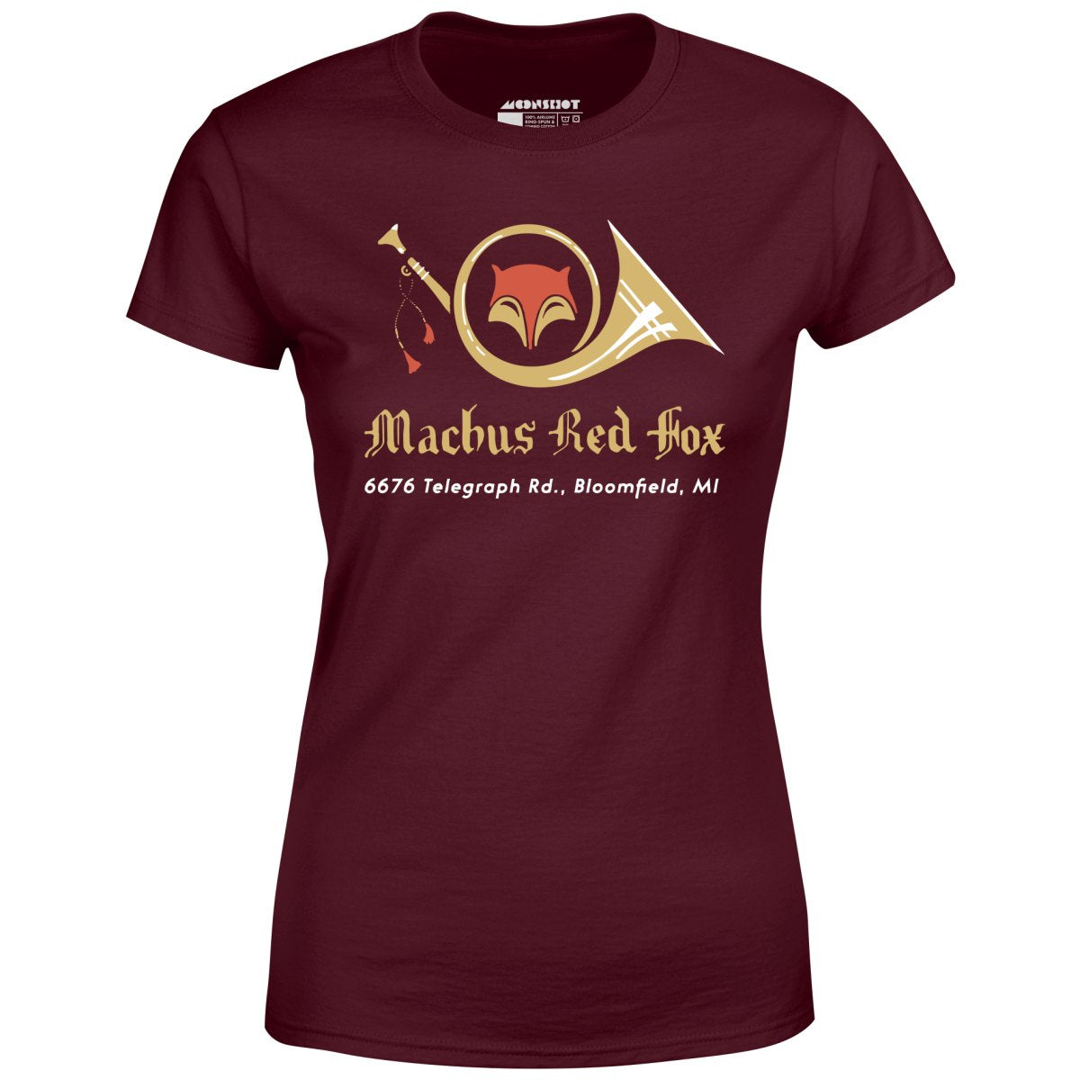 Machus Red Fox - Bloomfield, MI - Vintage Restaurant - Women's T-Shirt ...