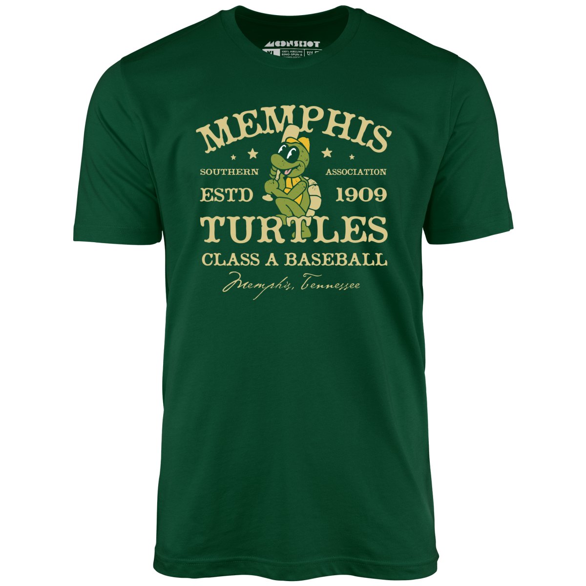 Memphis Turtles - Tennessee - Vintage Defunct Baseball Teams - Unisex T ...