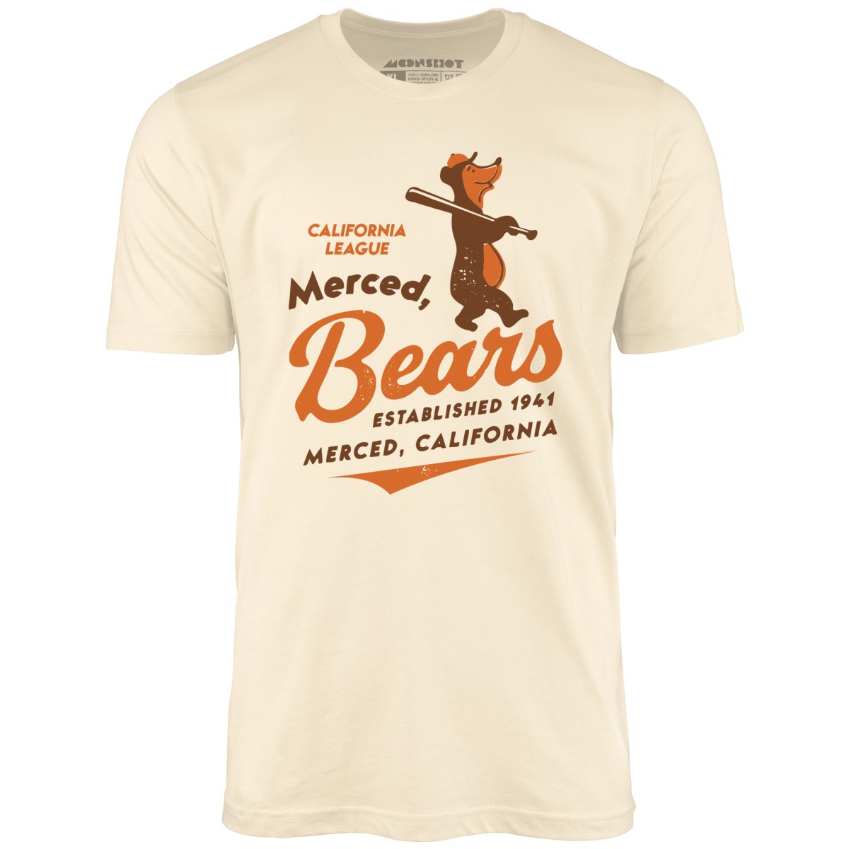 Merced Bears - California - Vintage Defunct Baseball Teams - Unisex T ...