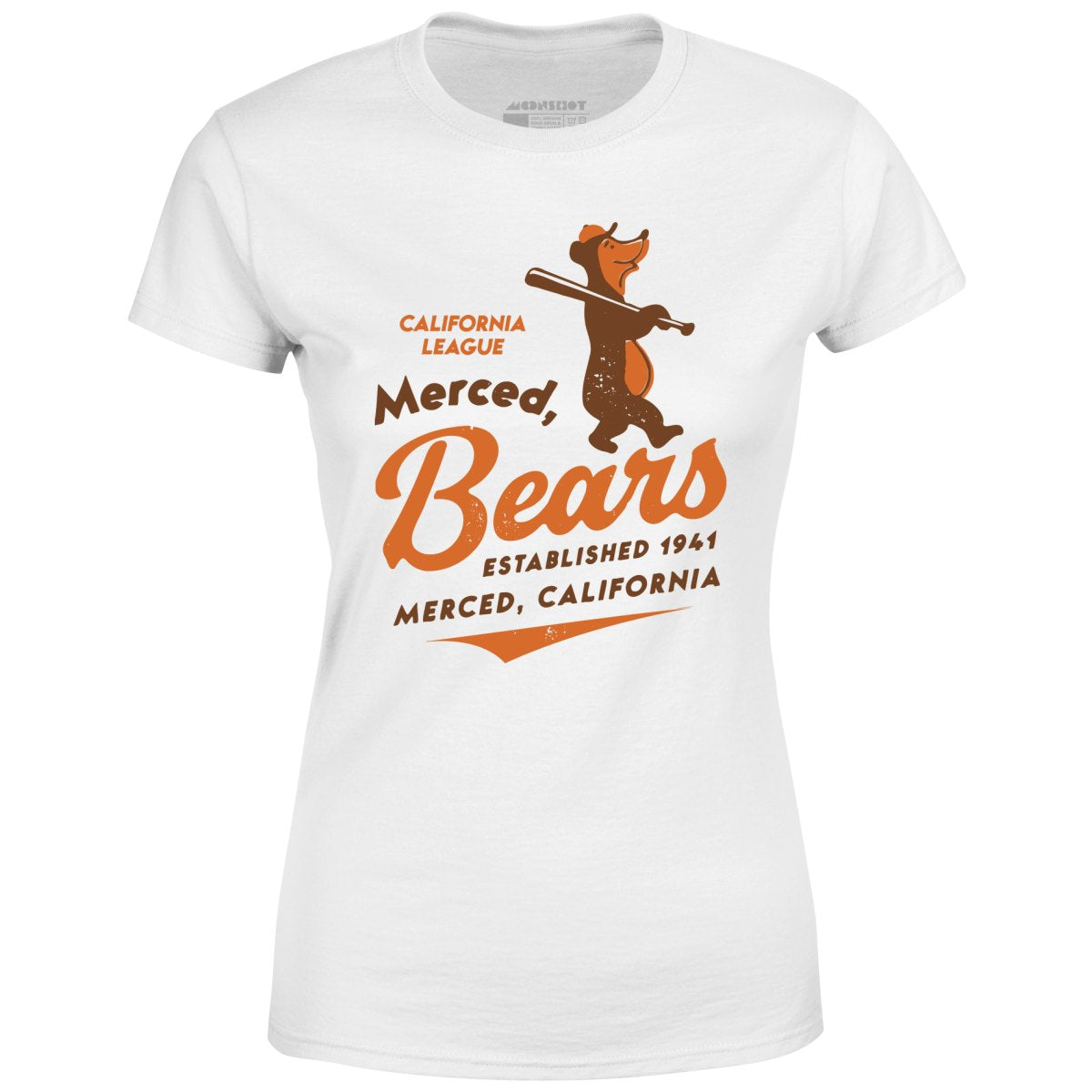 Merced Bears - California - Vintage Defunct Baseball Teams - Women's T ...