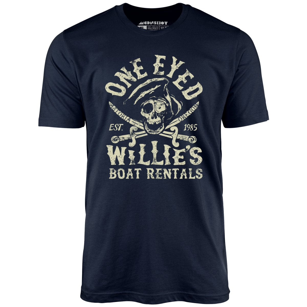 One Eyed Willie's Boat Rentals - Unisex T-Shirt – m00nshot