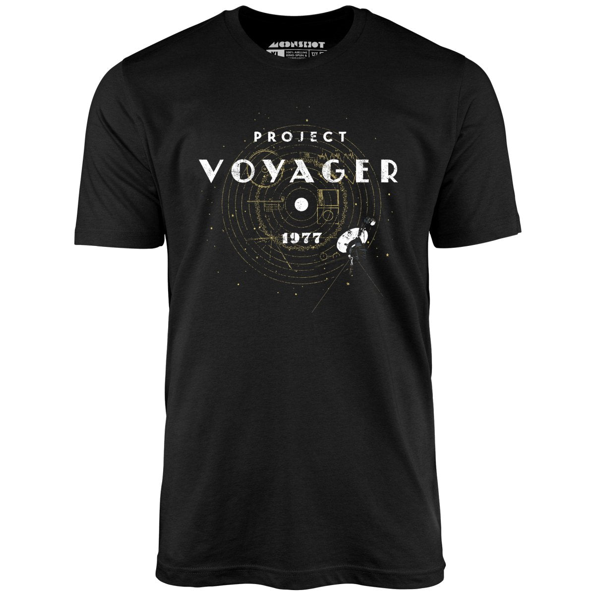 Project Voyager Mission - Golden Record - Unisex T-Shirt – m00nshot