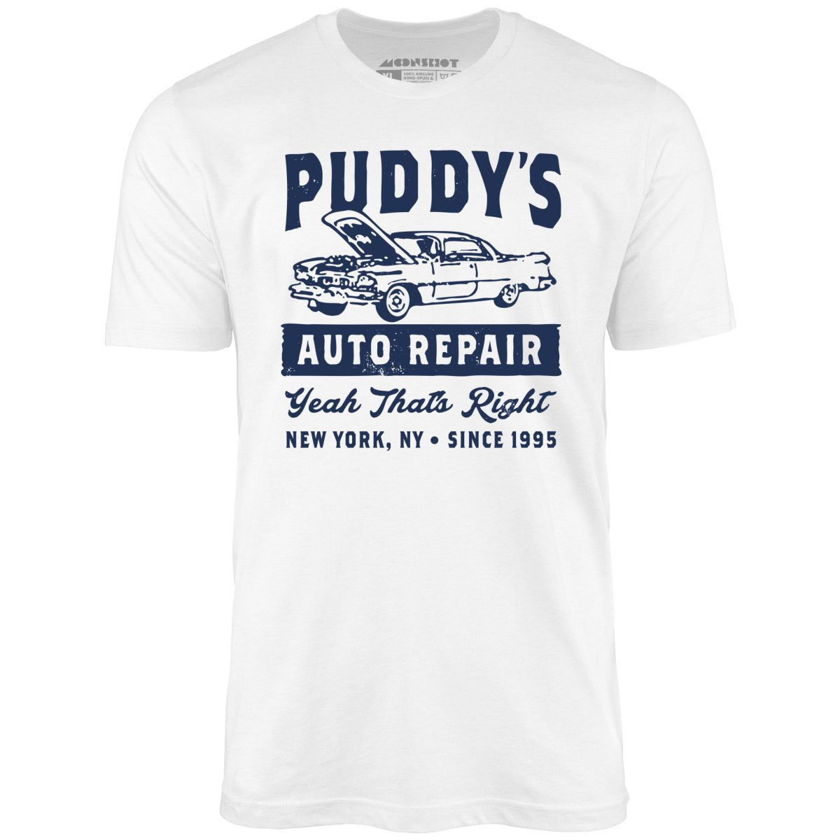 Puddy's Auto Repair - Unisex T-Shirt – m00nshot