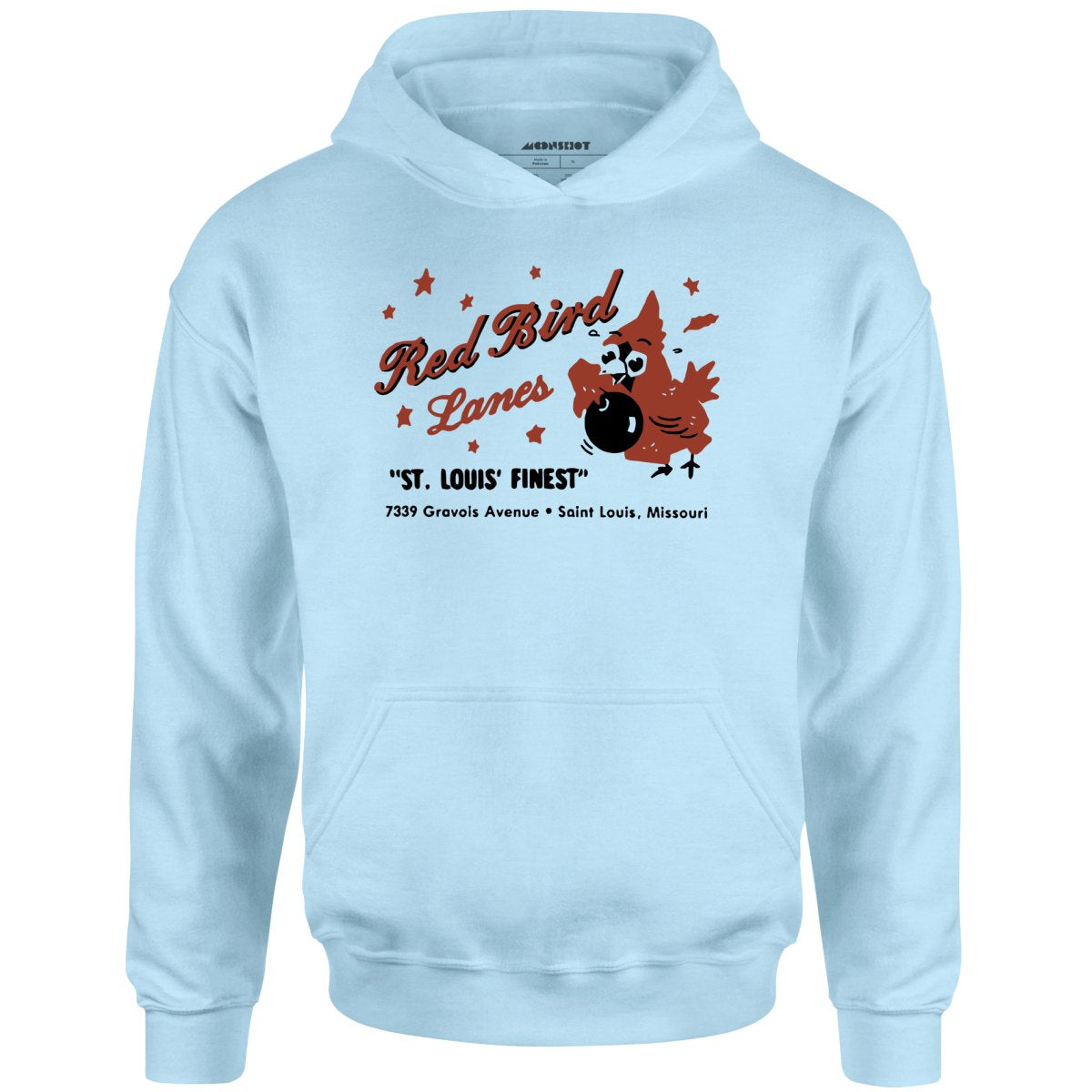 Red Bird Lanes v1 - St. Louis, MO - Vintage Bowling Alley - Unisex ...