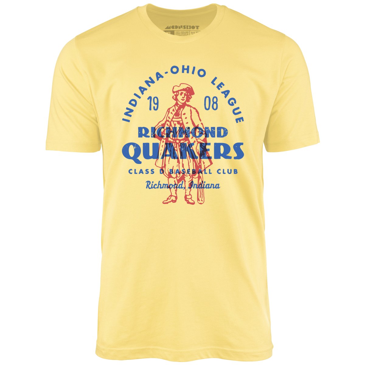 Richmond Quakers - Indiana - Vintage Defunct Baseball Teams - Unisex T ...
