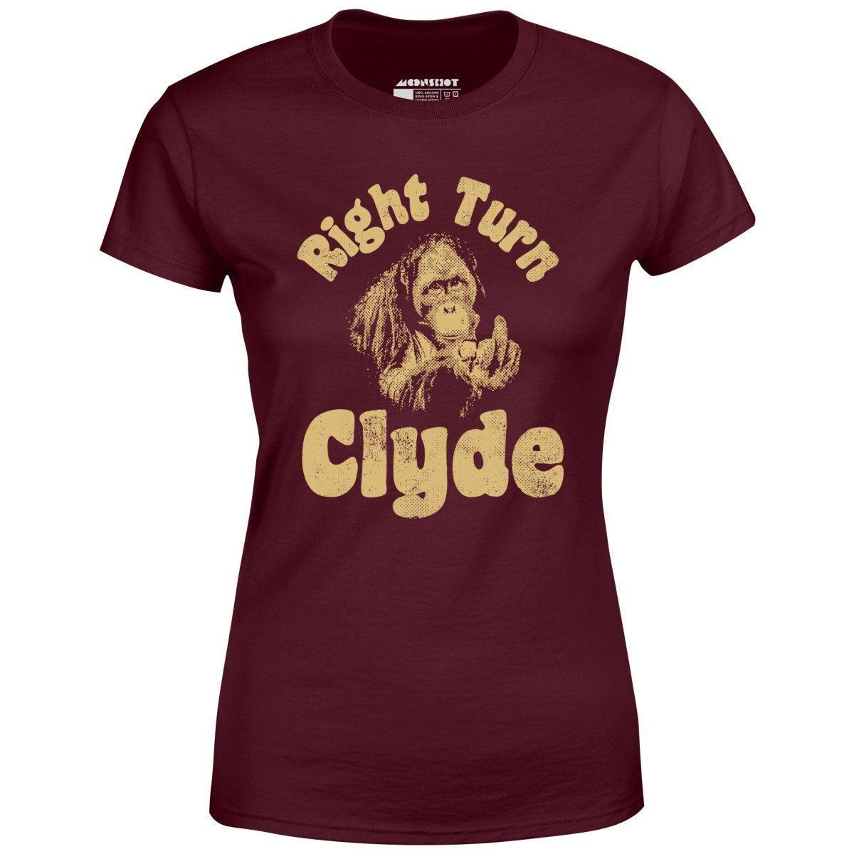 Right Turn Clyde - Women's T-Shirt – m00nshot