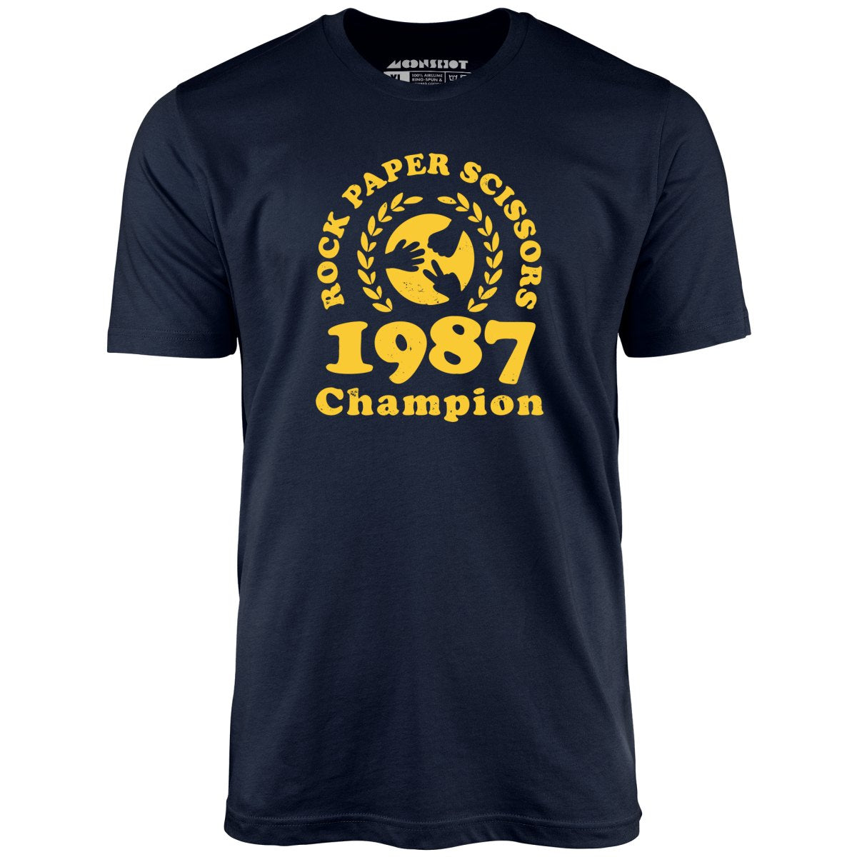 Rock Paper Scissors Champion - Unisex T-Shirt – m00nshot