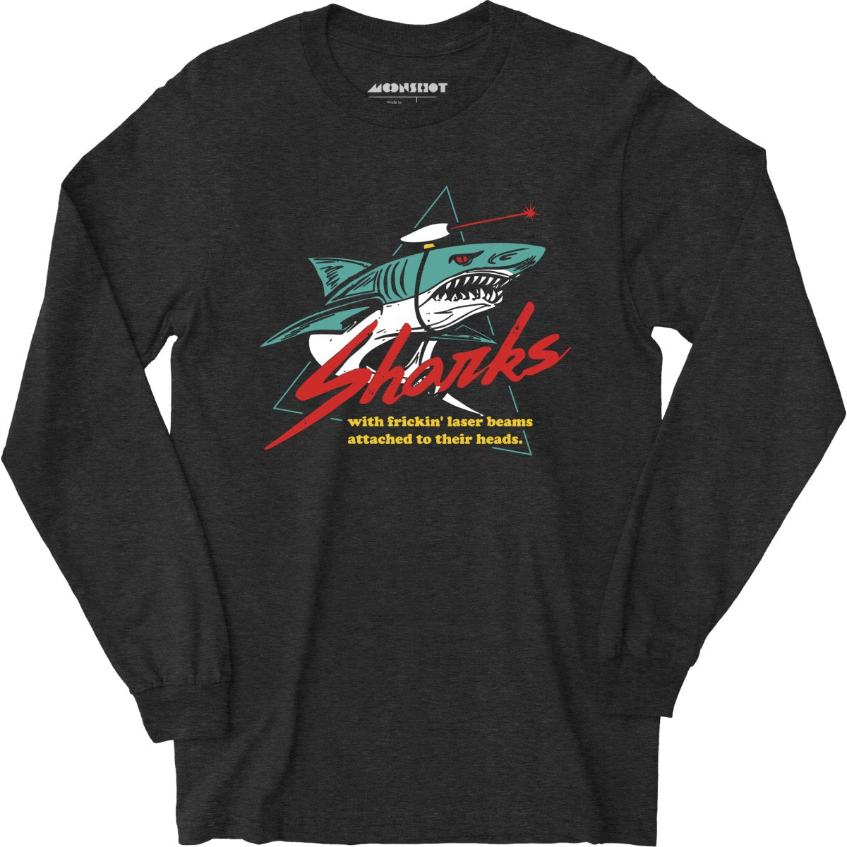 Sharks With Frickin' Laser Beams Attached to Their Heads - Long Sleeve ...